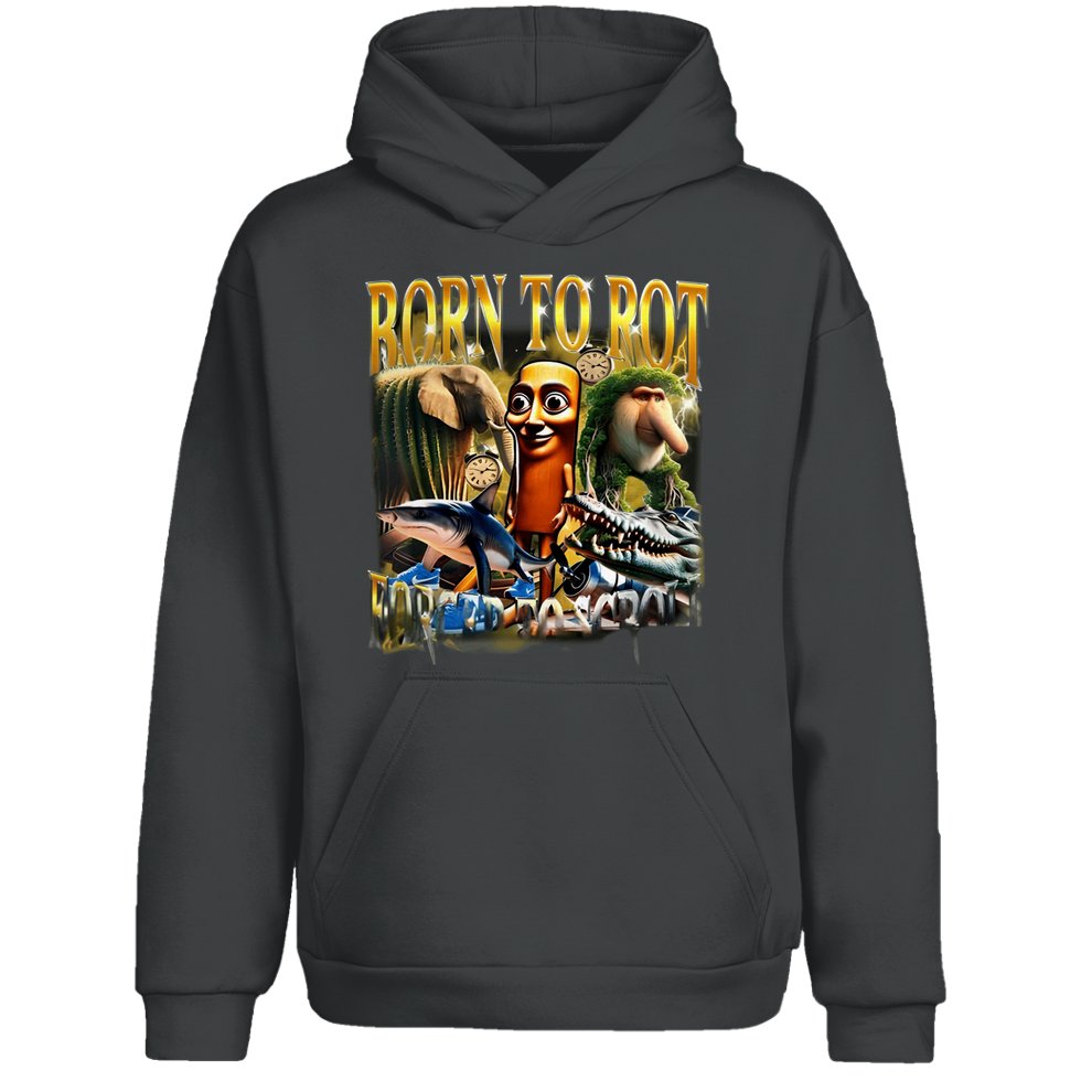 Funny Brainrot Italian Meme Hoodie, 90s Vintage Trulalero Trulala